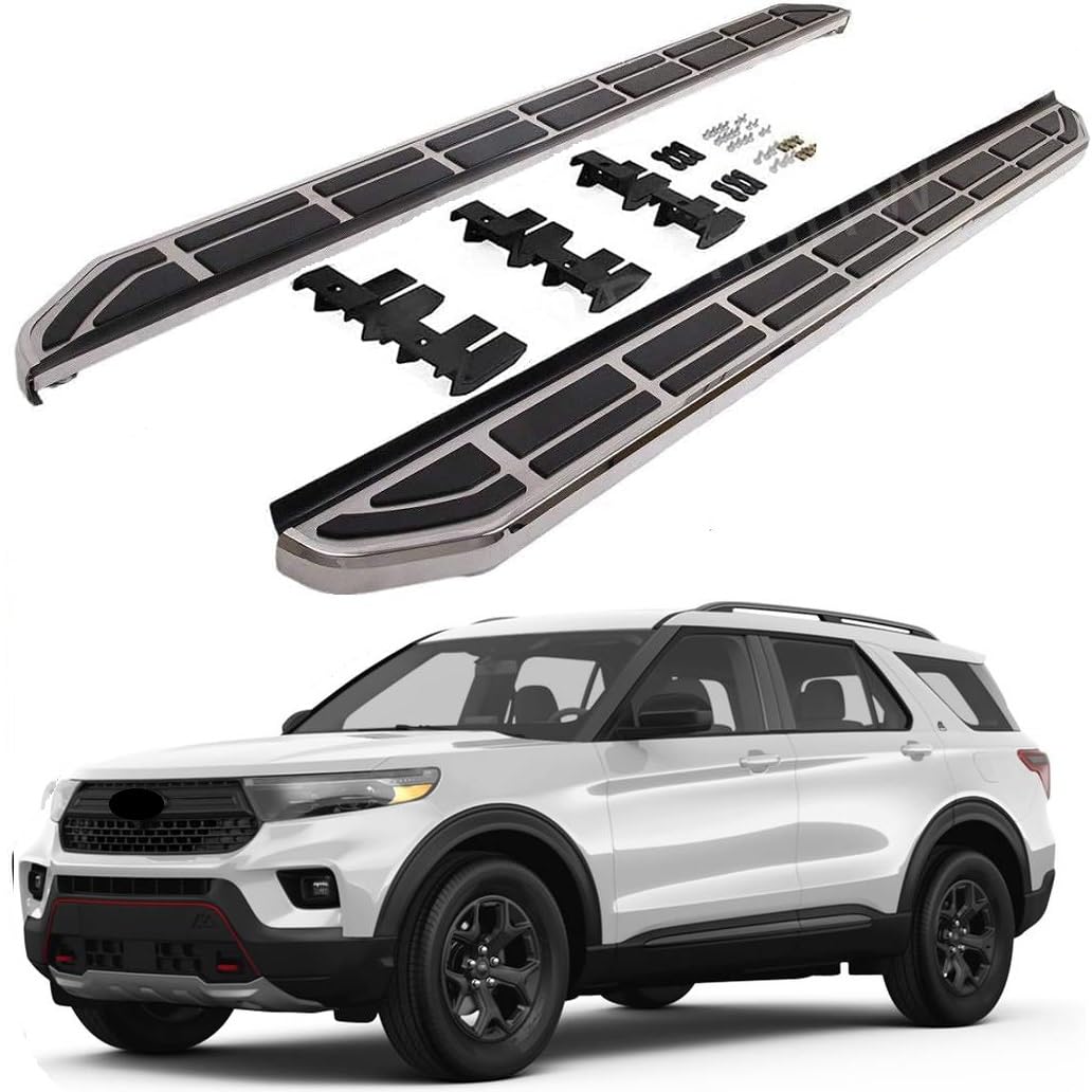 4.7" Foot Step Bars for 2020-2025 Ford Explorer Running Boards Side ...