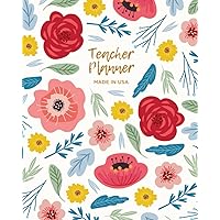 Teacher Planner 2023-2024: Academic Year Lesson Plan Book with Calendar ...