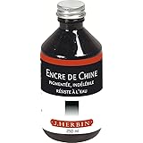 Herbin Encre de chine en 50 ml Noir: Amazon.fr: Fournitures de bureau