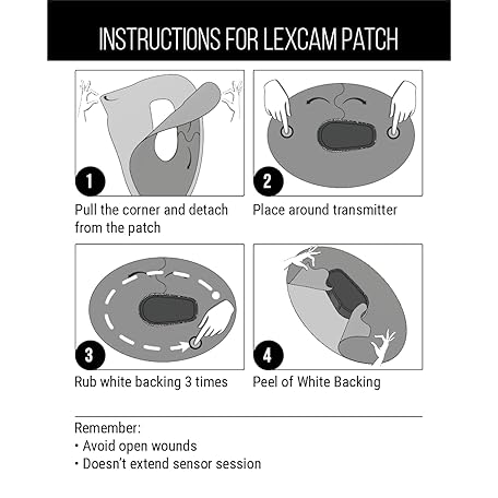Mua Lexcam – Dexcom G6 Adhesive Patch (30-Pack) – Waterproof ...