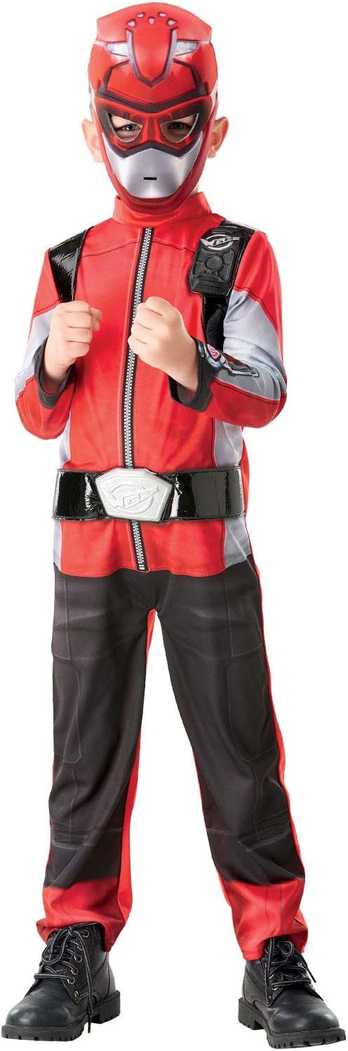 Rubie's Official Power Rangers, Beast Morphers Costume - Red Ranger ...