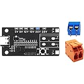 Amazon.com: USB-C PD3.0 3.1 QC Trigger Charging Module Type-C Female Input 5V 9V 12V 15V 20V 28V ...