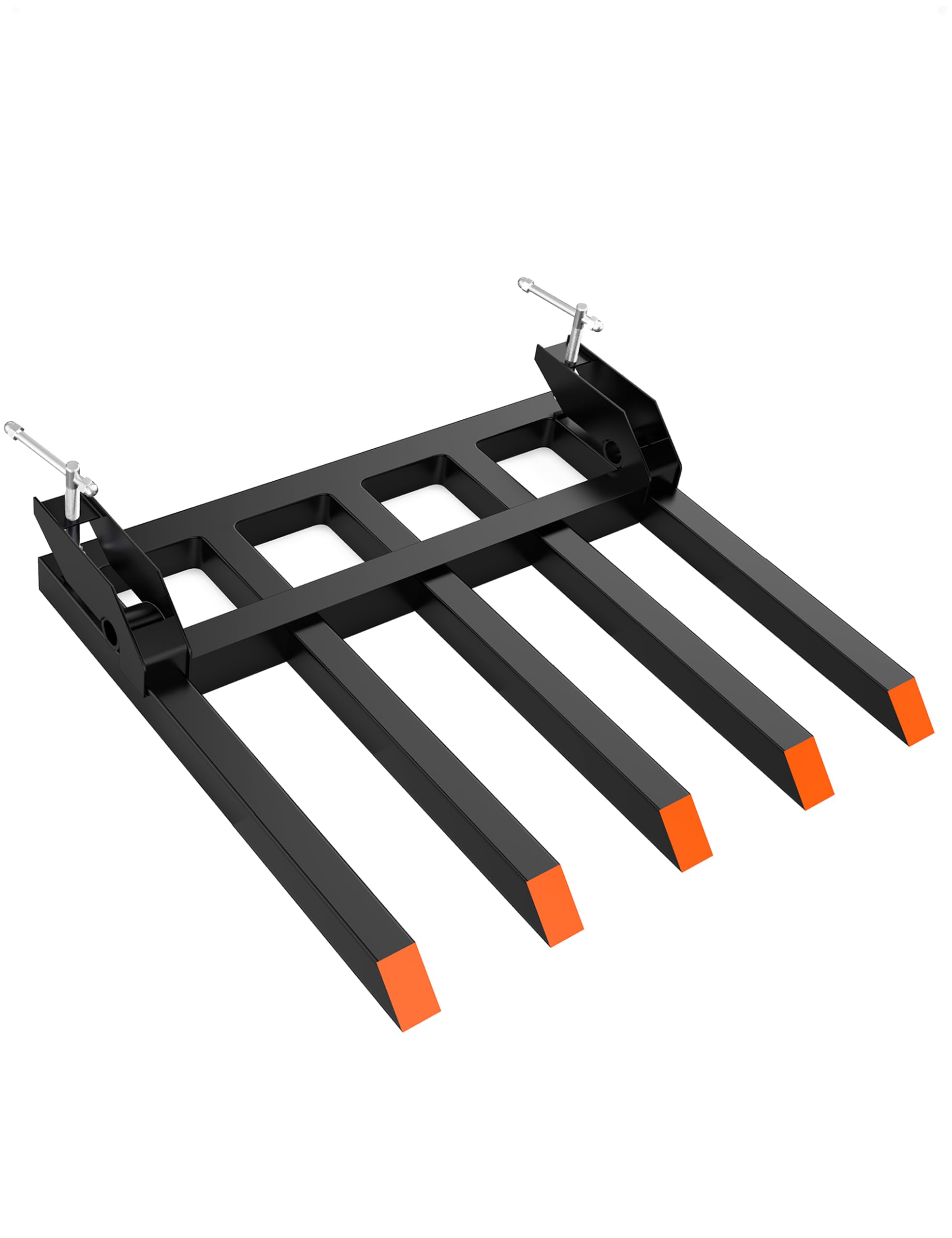 GarveeLife 48" Bucket Clamp on Debris Forks,2500lbs Heavy Duty Pallet ...