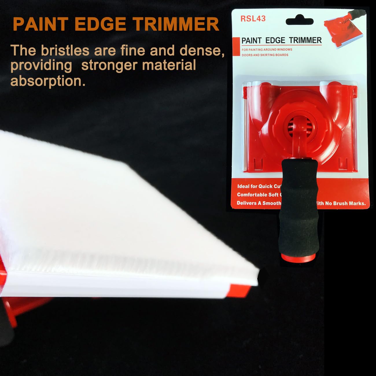 Mua BANCOO RSL43 Paint Edge Trimmer Plus Two Replace Pads | Corner ...