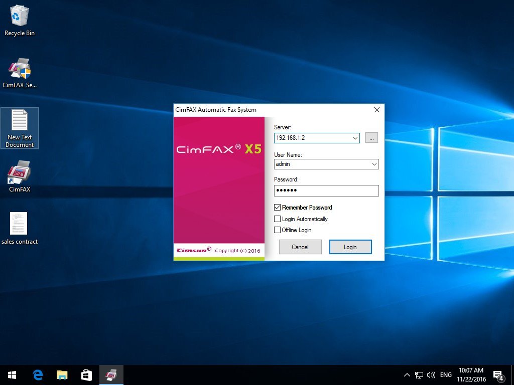 Mua CimFAX H5 High Speed 33.6k Fax Server Auto Save FAX as PDF 100 ...