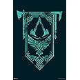 Amazon.com: Assassins Creed Valhalla Merchandise Banner Art Video Game ...