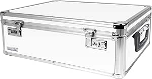 Amazon.com: Vaultz Locking Storage Box - 6.5 x 23 x 13.5 Inch Lockable ...