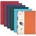 Amazon.com : EOOUT 6pcs Hardcover Spiral Notebook, Spiral Journals, College Ruled, 11x8.5 Inches ...
