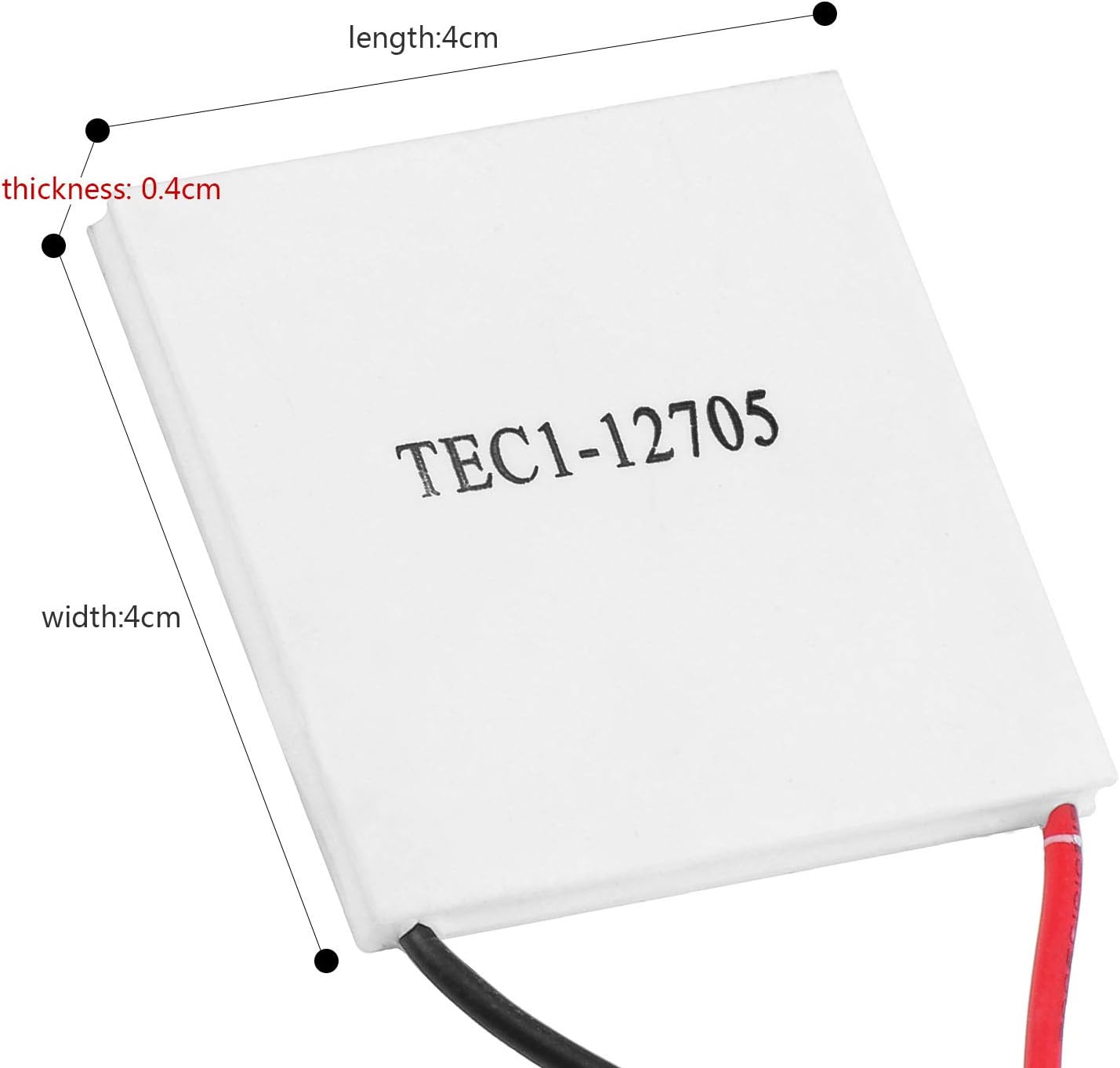 Aussel TEC1-12705 Thermoelectric Cooler, Thermoelectric Heatsink ...