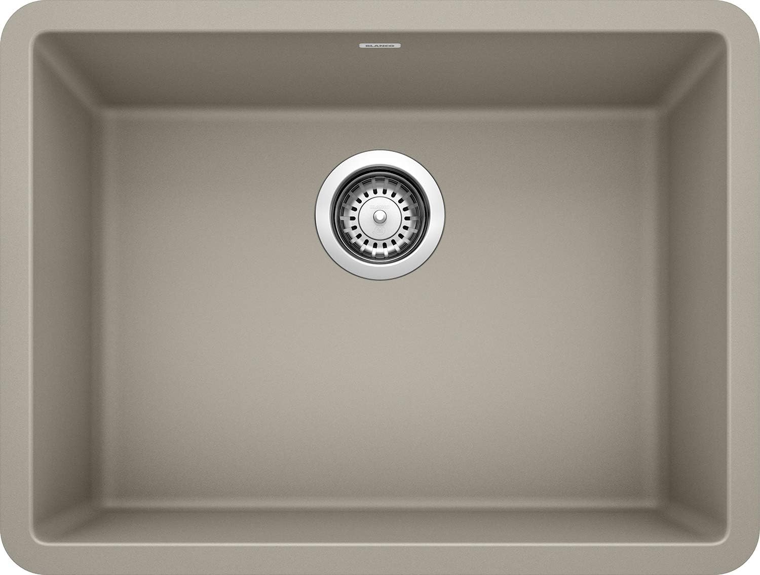BLANCO, Truffle 522417 PRECIS SILGRANIT Single Bowl Undermount Kitchen ...