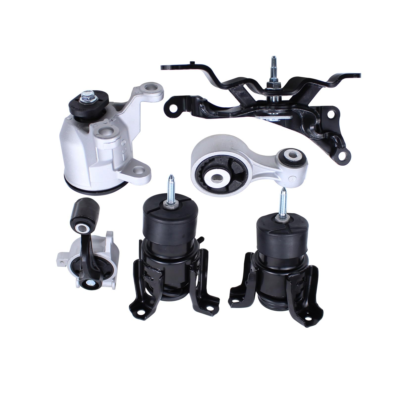 ApplianPar Front and Rear Engine Motor Mount and Transmission Mount and ...
