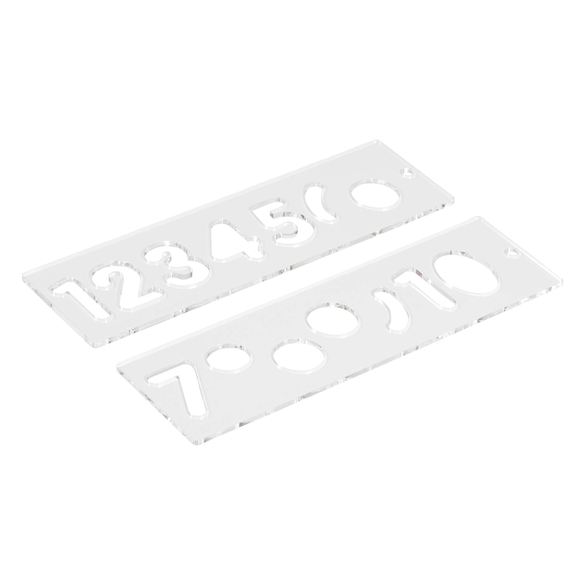 Mua TREND Number Template Set for Sign Making with a Router, Clear ...