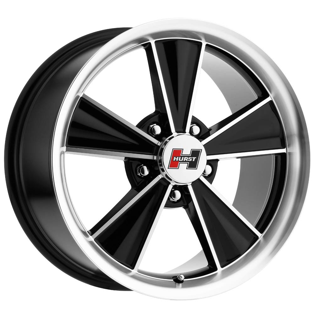 Amazon.com: Hurst HT324 Dazzler 15x6 5x114.3 +0mm Black/Machined Wheel ...