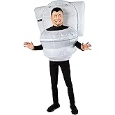 Amazon.com: NECA Skibidi Toilet Blow Up Inflatable Costume for Kids ...