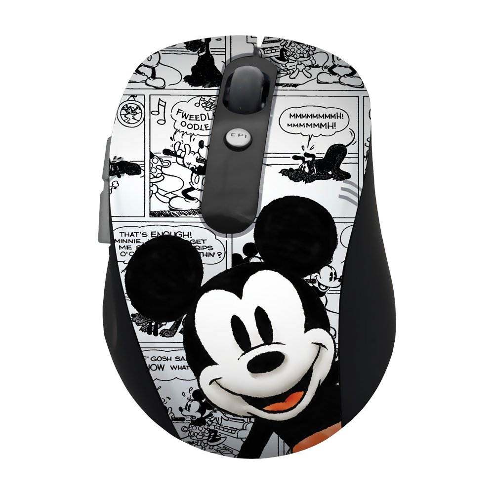 Disney MW2133 Optical Wireless Mouse"Mickey" USB 2.0 1600 DPI 254 GHz ...