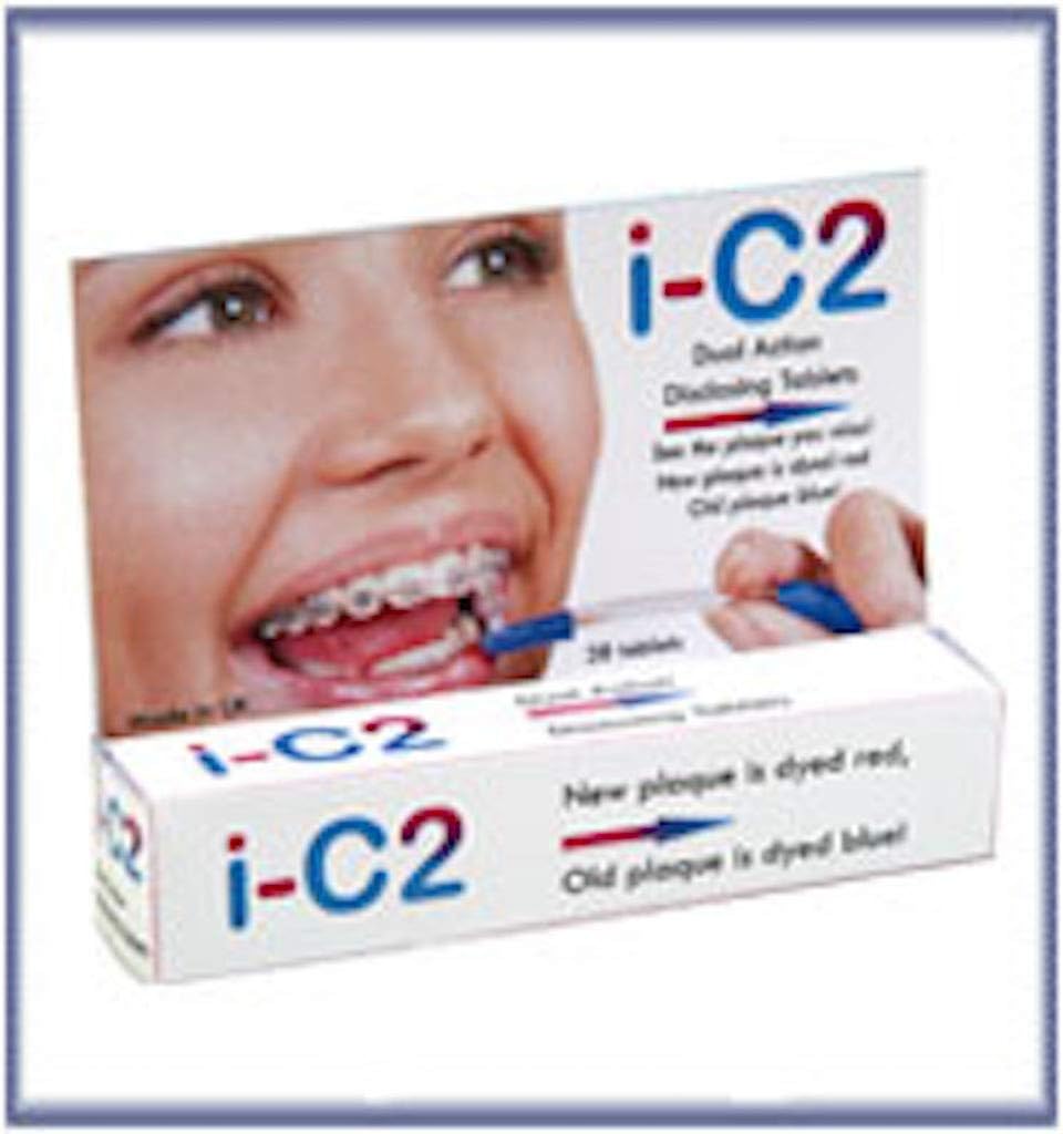 i-C2 Dual Action Plaque DISCLOSING Tablets, 28 TABS in Pack – BigaMart