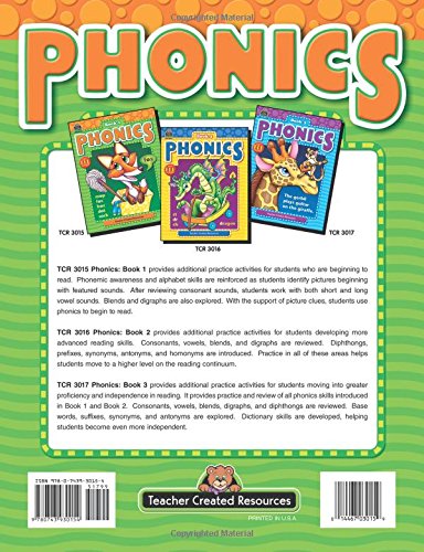 Phonics: Book 1, Grades K–3 from Teacher Created Resources - Want It All