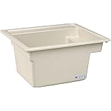 Mustee 25 Vector Multi Task Sink, 22-Inch x 25-Inch, White - - Amazon.com