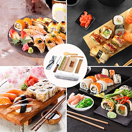 Sushi Making Kit for Beginners, All in One Sushi Maker Set with Sushi ...
