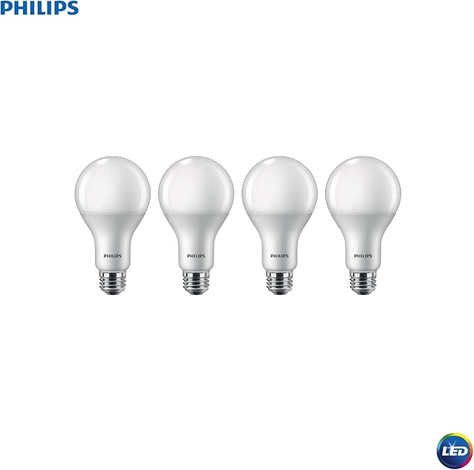 Philips LED Non-Dimmable A21 Light Bulb: 1500-lumen, 5000-Kelvin, 18 ...