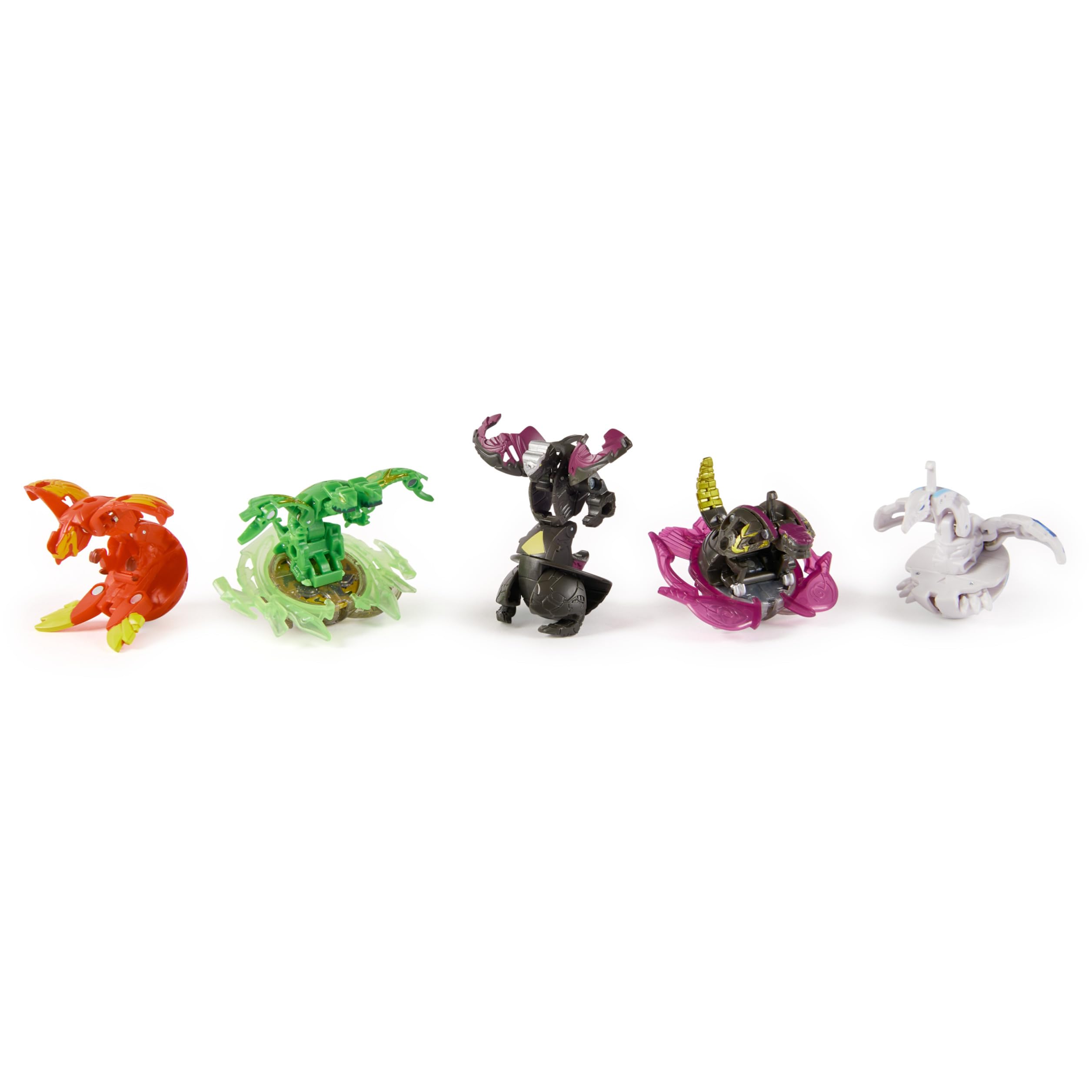 Bakugan Battle 5-Pack, Special Attack Trox, Nillious, Dragonoid, Wing ...