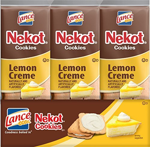 Lance Nekot Cookie Sandwiches Lemon Creme Filling - 8 CT by Lance