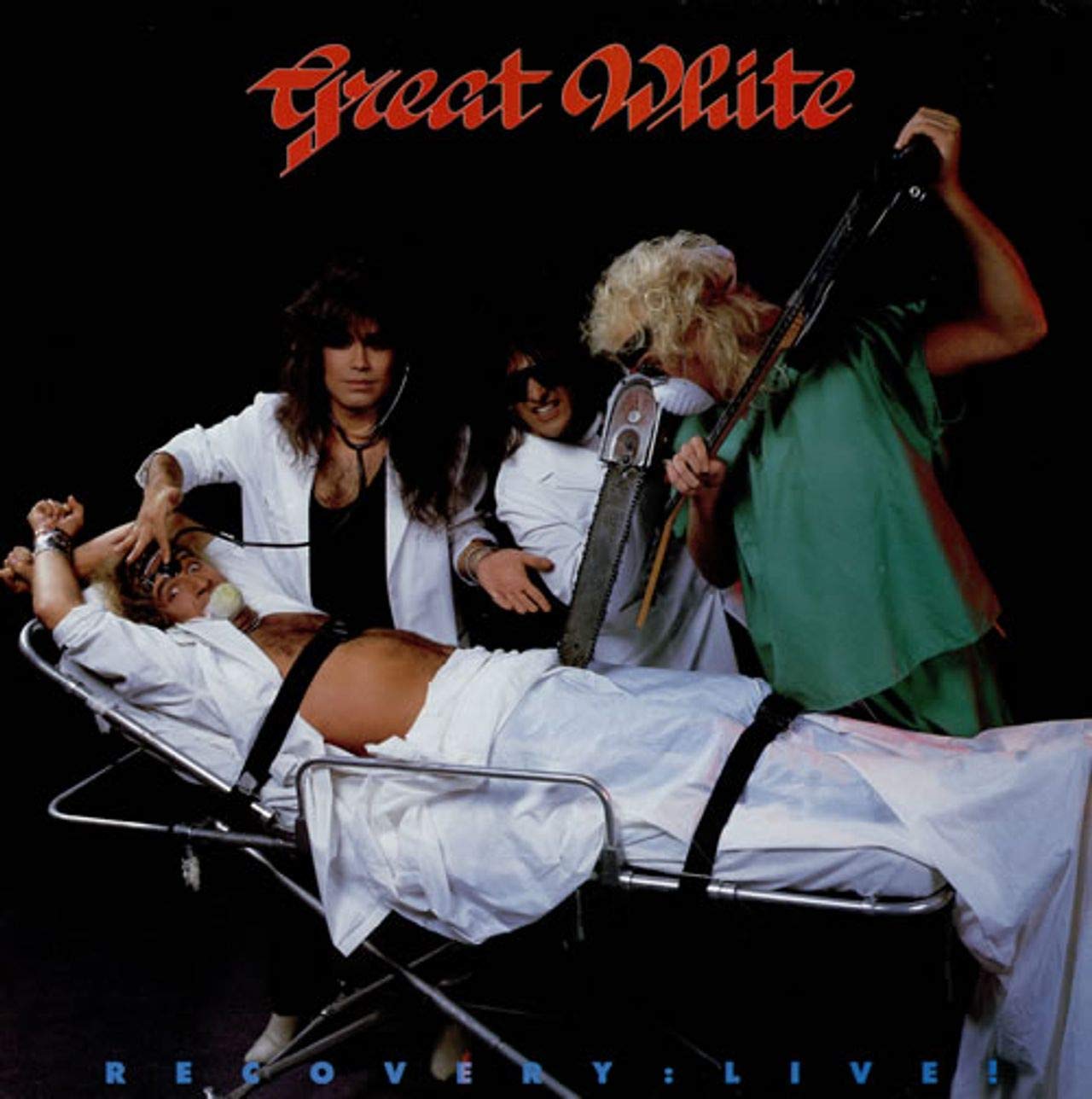 Great White - Recovery:live (1987/88) / Vinyl record [Vinyl-LP ...