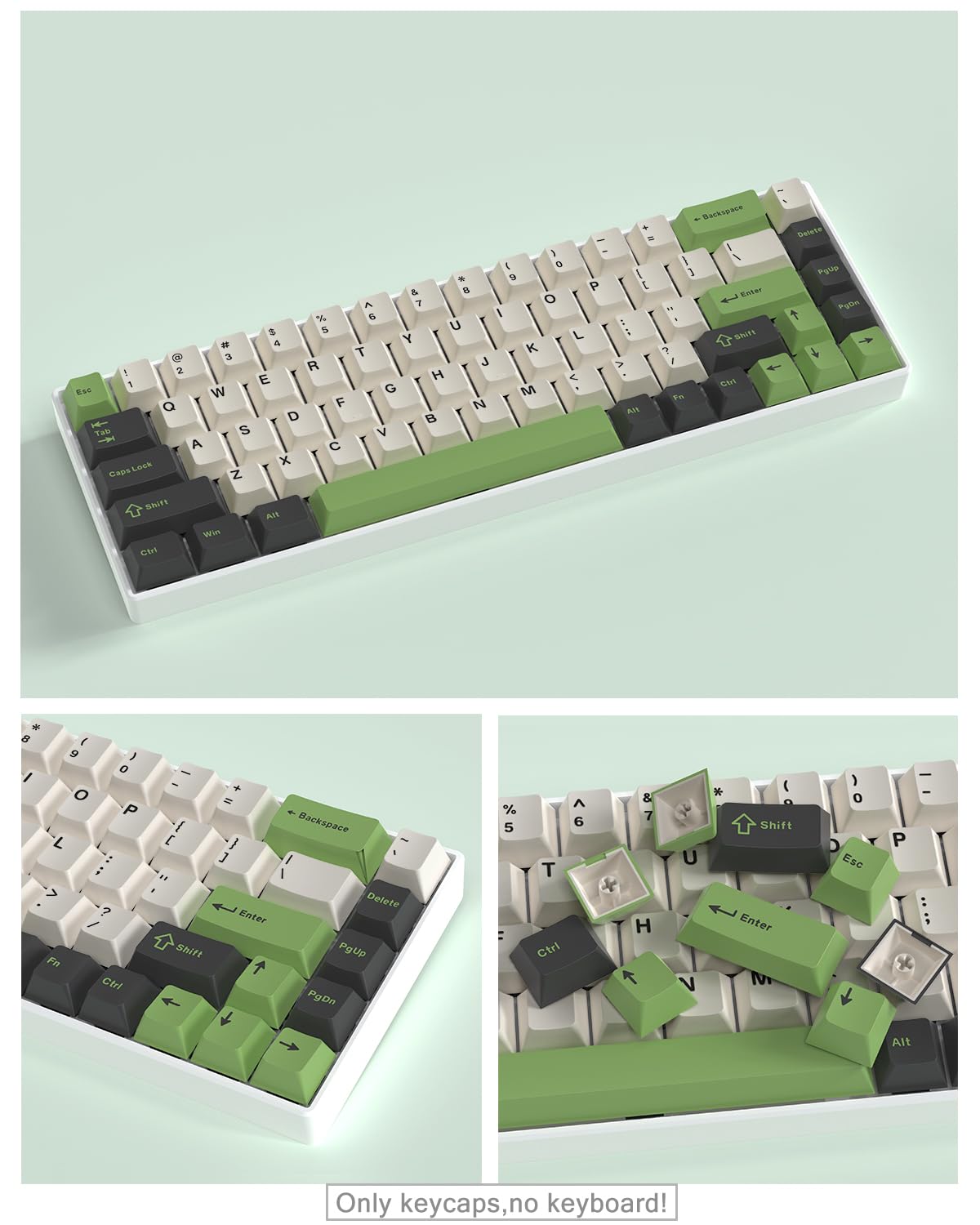 Mua DAGK PBT Keycaps,124 Keys Custom Keycaps Set, Cherry Profile ...