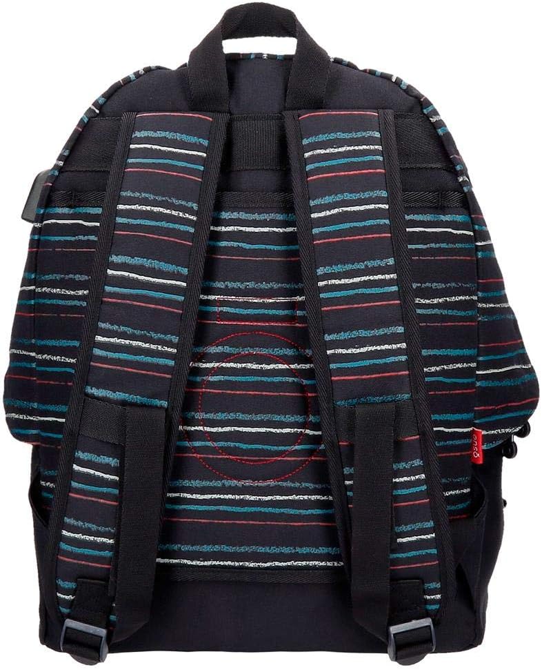 Enso Wall Ride Laptop Backpack Adaptable to trolley Black 32x44x17 cms ...