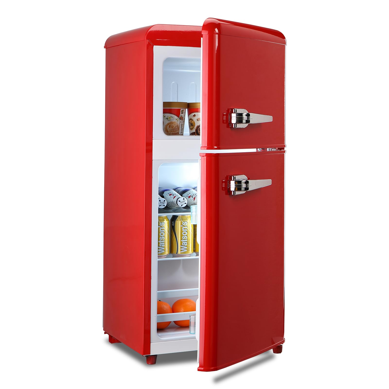 Mua Anukis Mini Fridge with Freezer 3.2 Cu Ft 2 Door Mini Fridge for ...