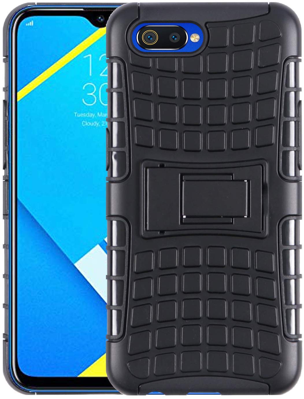 COVERNEW Back Cover Case Dual Layer Rugged and Tough: Amazon.in ...