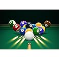 Amazon.com : 7x5ft Snooker Backdrop for Photography Billiard Balls in ...
