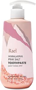 Amazon.com: Rael Himalayan Pink Salt Toothpaste - Natural, Vegan ...