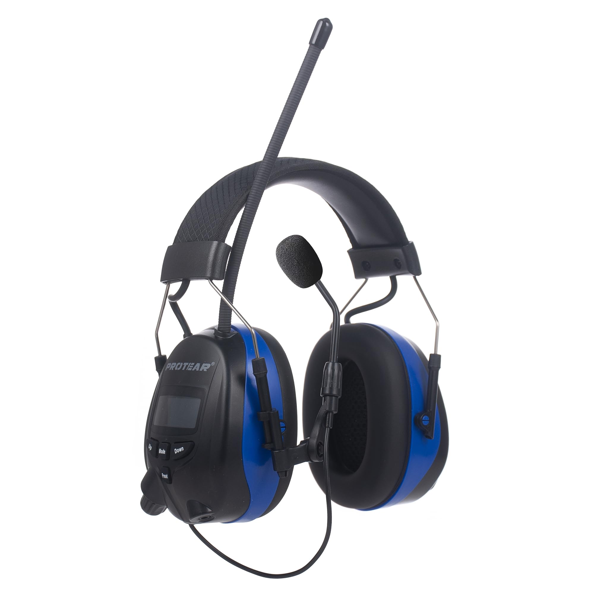 PROTEAR Digital Radio Ear Muffs,Ear Hearing Protection Earmuff with ...