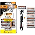 Amazon.com: BIC Flex 5 Refillable Razors for Men, Long-Lasting 5 Blade ...