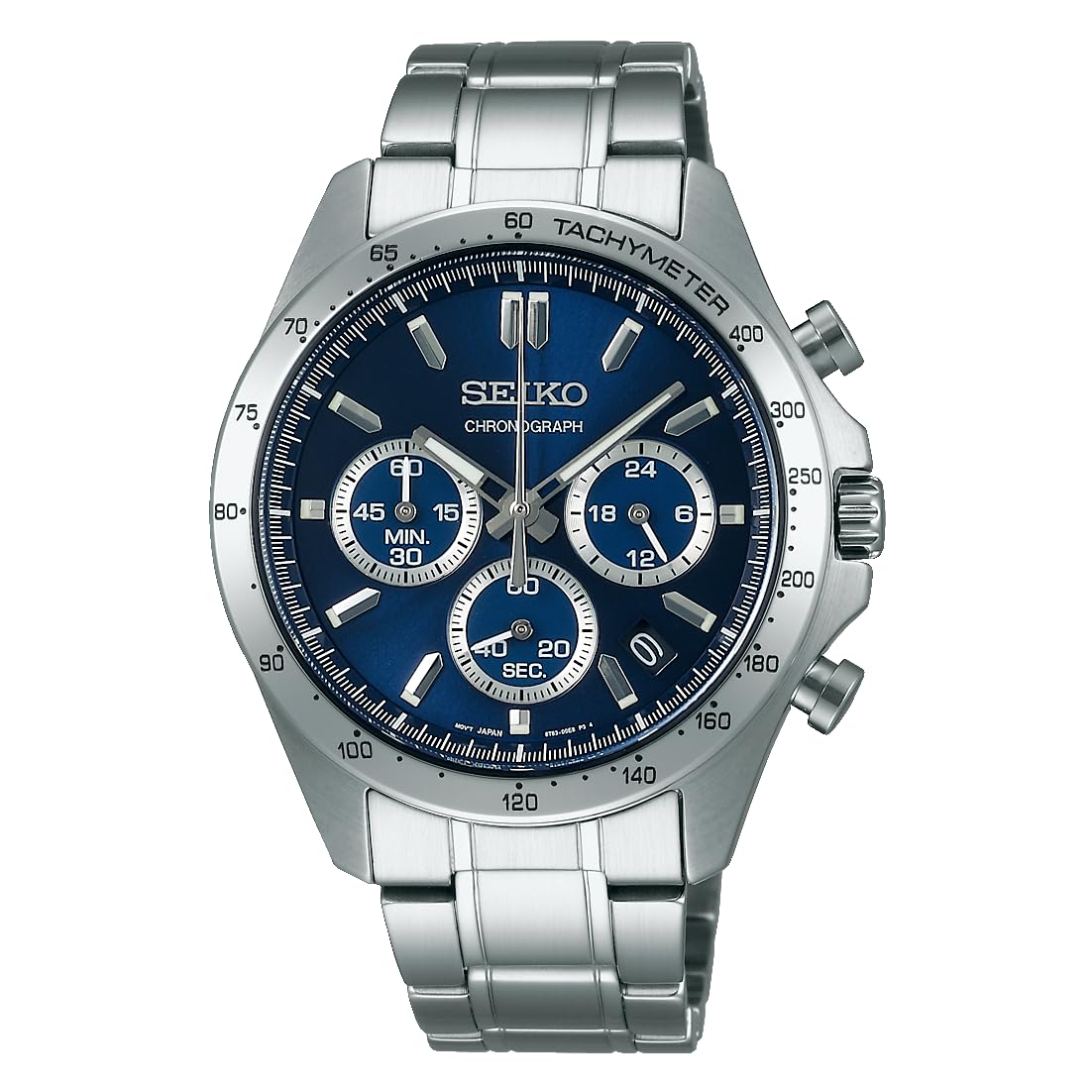 Mua SEIKO(セイコー) Men's Quartz Chronograph, Dial: Blue (3 horizontal eyes ...