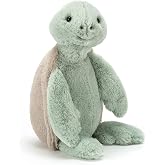 Amazon.com: Jellycat Timmy Turtle Stuffed Animal, 11 inches - Reptile ...