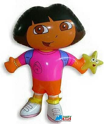 Amazon.com | Dora the Explorer Small 24" Inflatable Toy Inflate | Kids ...