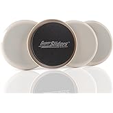 Super Sliders 3 1/2" & 7" Round Reusable Furniture Sliders for Carpet ...