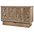 Amazon.com: fu-chest Queen CREDEN-ZZZ Brussels Cabinet BEDNEW Natural ...