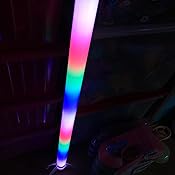LED Colour Changing Rocket Light Tube with Remote 100cm By Playlearn ...