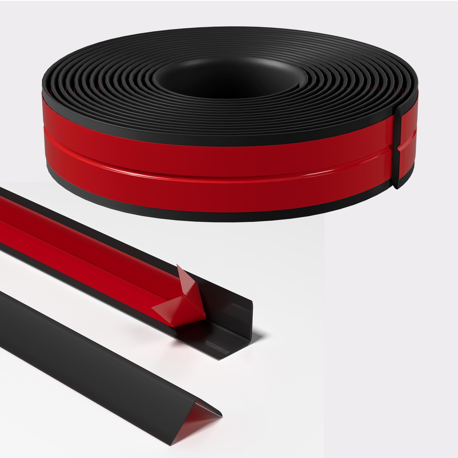 Pluden Flexible Wall Protector, 2.36in x 22FT Self Adhesive Corner ...