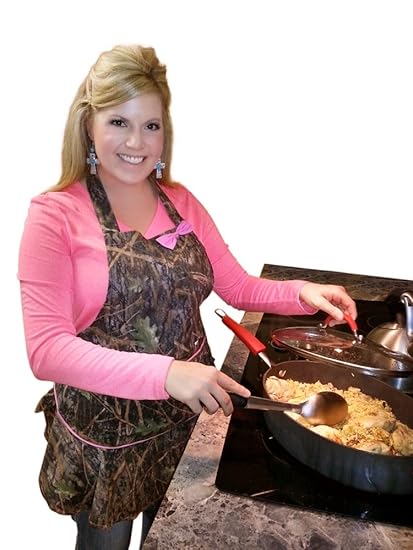 Amazon.com: Pink & Camo Apron Womens True Timber Sturdy Waistress ...
