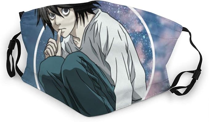 Amazon.com : yinchuyindianzi Cloth Face Masks Anime Phone Sky Dark Hair ...