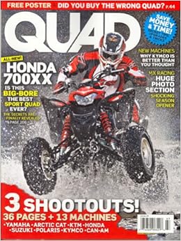 Quad, Off Road, June/July 2008 Issue: Editors of QUAD Magazine: Amazon ...