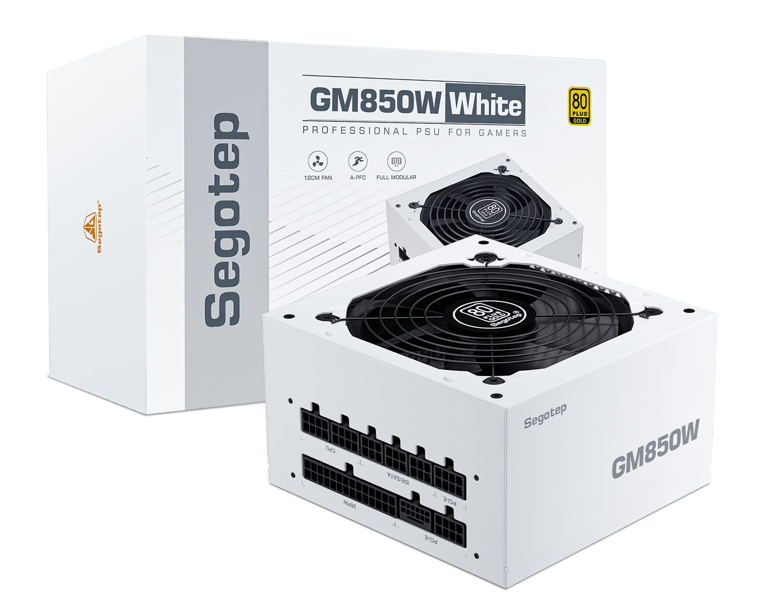 Mua Segotep 850W White Power Supply, 80 Plus Gold Certified Full Modular PCIe 5.0 & ATX 3.0 ...