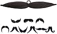 Amazon.com: Accoutrements Bendable Party Mustache: Toys & Games