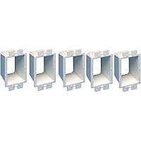 Arlington BE1-2 Electrical Outlet Box Extender, 1-Gang, White, 2-Pack ...