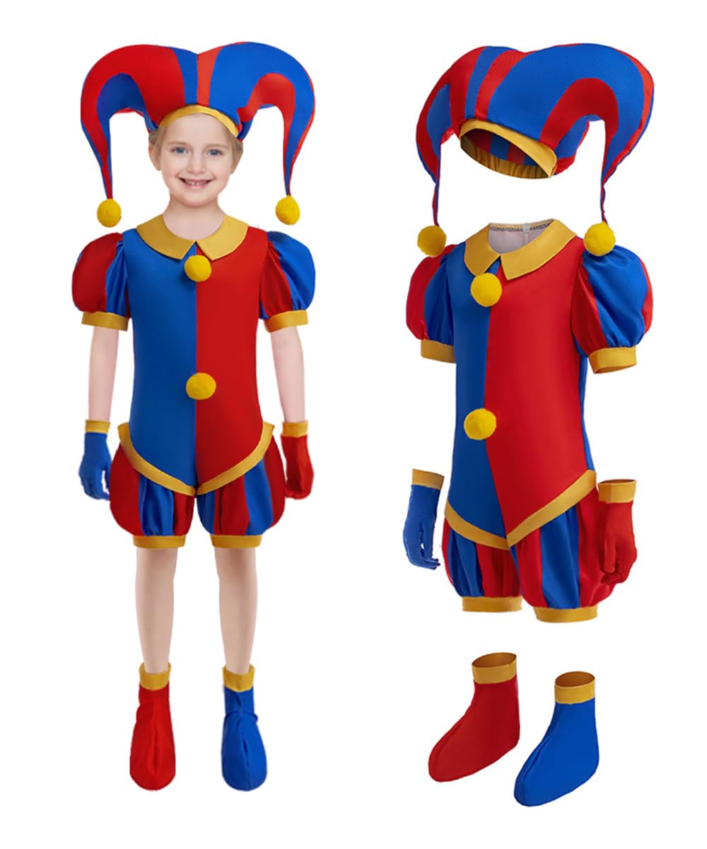 Mua The Amazing Digital Circus Pomni costume for kids Cosplay costume ...