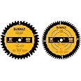 DEWALT 10 in. 40T / 60T General Purpose Combo Pack (DWA110CMB) : Amazon ...